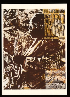 Charlie Bird Parker Saxophone Popular Jazz Band Music Movie Poster ...
