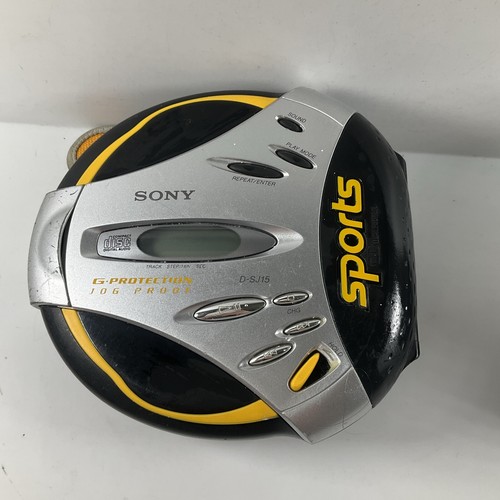 Sony Sports Cd Walkman D-Sj15 - Testé Fonctionnel - GC | eBay