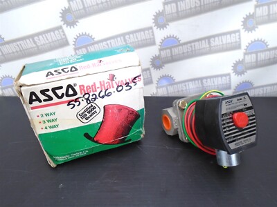 ASCO - RED-HAT - SOLENOID VALVE - PN: EF8210G30 Explosion Proof - NEW ...