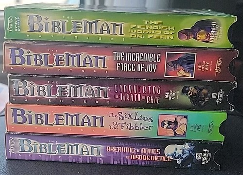 The Bibleman Adventure VHS Lot | eBay