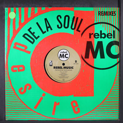 REBEL MC: rebel music (de la soul remixes) DESIRE 12" LP 45 RPM United ...