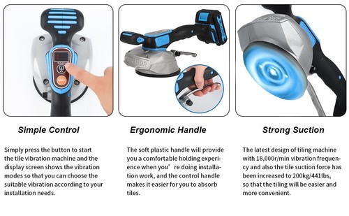 Tiles Tiling Machine Adjustable Protable Automatic Floor Vibrator ...