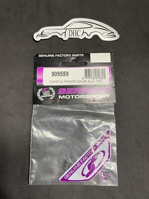 Serpent Vintage RC Car Part # 909559 Centax Pinion Gear Aluminum 19T | eBay