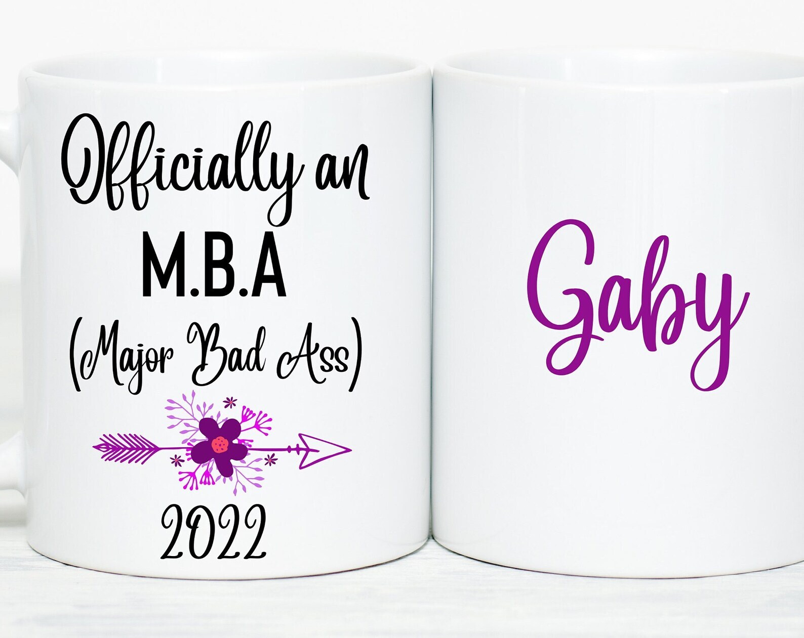 Funny Mba Gift Mba Mug Graduation Mba Gift For Her M.b.a. Graduate Gift ...