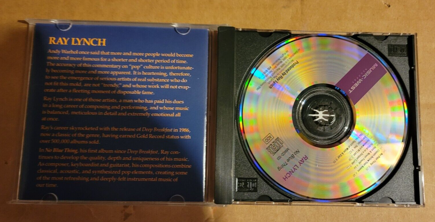 RAY LYNCH NO BLUE THING CD | eBay