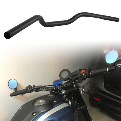 For Yamaha XSR900 XSR700 XVS Motorcycle Handlebar 7/8" 22 Black Drag ...