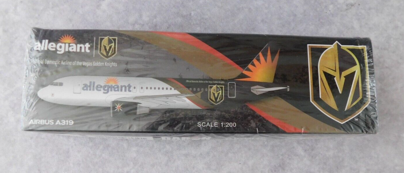 Daron Vegas Golden Knights VGK Allegiant Model Airplane 1 200 Scale ...