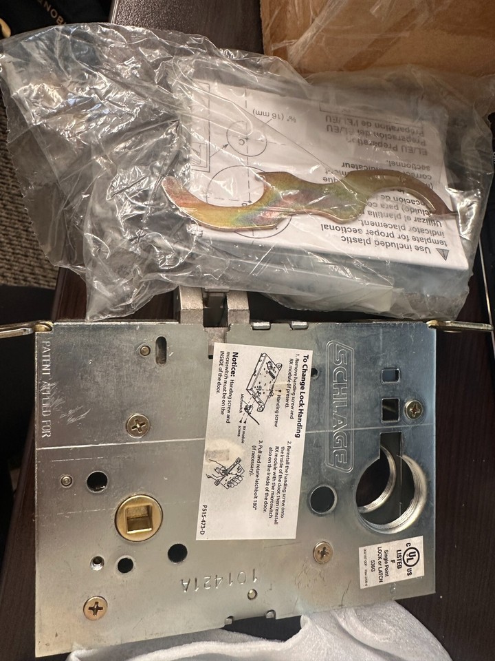 Schlage passage lock L9010 17 626 00a rh | eBay