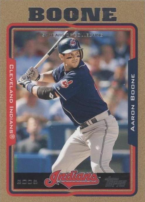 2005 Topps Updates & Highlights - Aaron Boone #UH11 Gold /2005 for sale ...