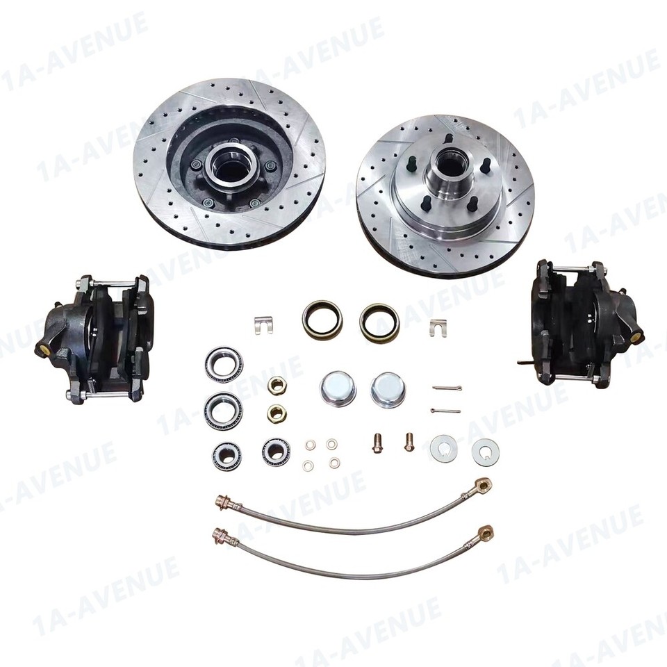 Truck Deluxe Front Disc Brake Wheel Component Kit 5 Lug For 1973-1987 ...