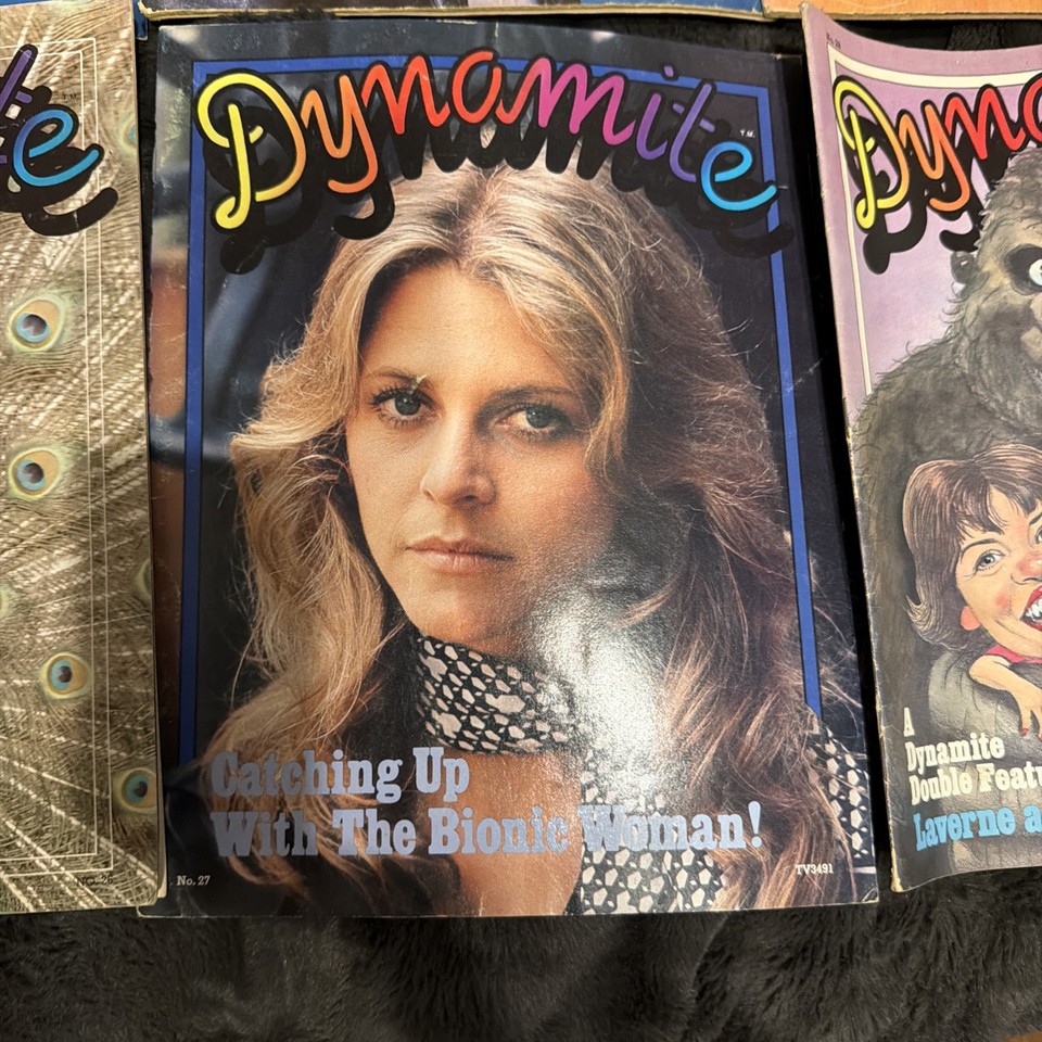 Vintage Dynamite Magazine LOT Of 10. 1970s All Pictured. This Is Lot #2 ...
