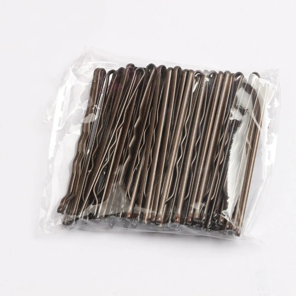 50Pcs 4 Color Hairpins 5cm Women Girls Hair Clips Bobby Pins Styling ...
