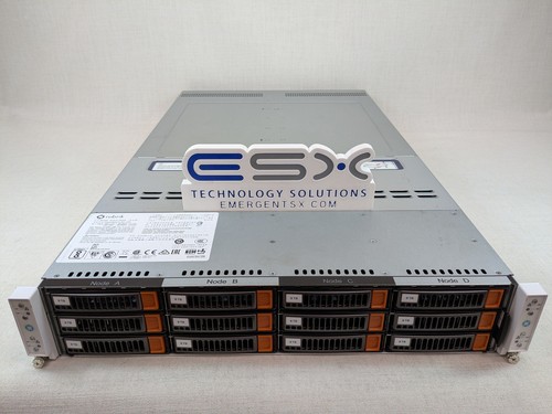 Rubrik R6408 / Supermicro 2U 12x 3.5" 4 Node CTO Server Chassis 4x ...