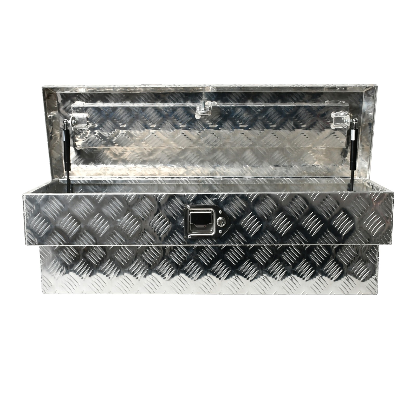 Silver 36-Inch Aluminum Side Mount Tool Box w/Paddle Latch For Truck ...