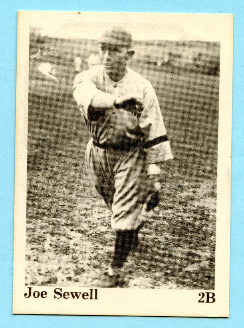 1977 TCMA 1920 Cleveland Indians World Champ -Joe Sewell - Box 912 | eBay