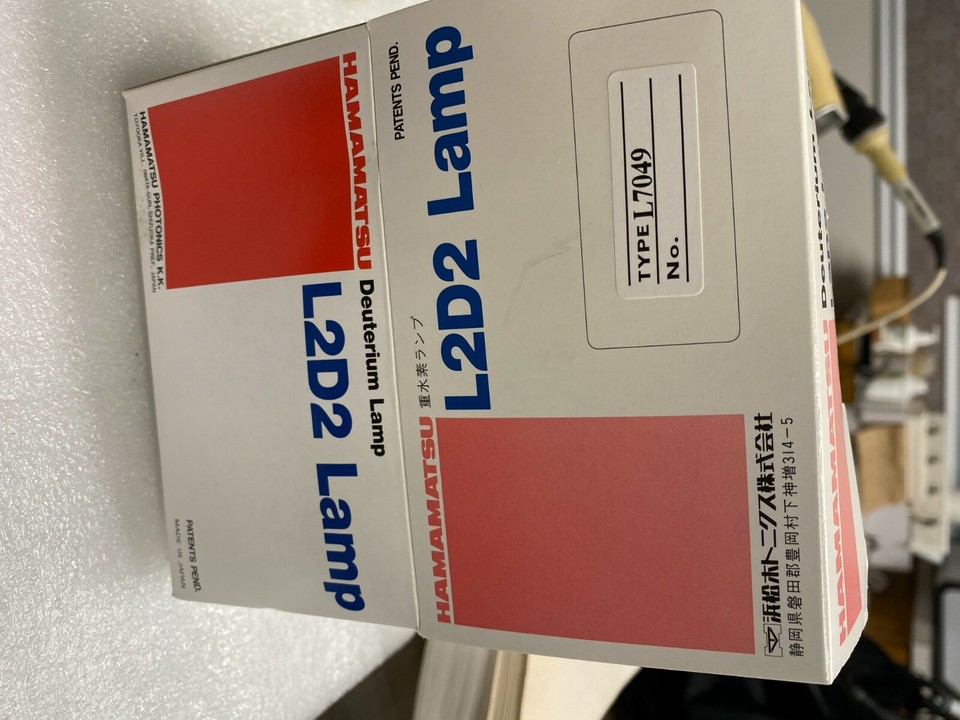 HAMAMATSU L7049 L2D2 DEUTERIUM LAMP | eBay