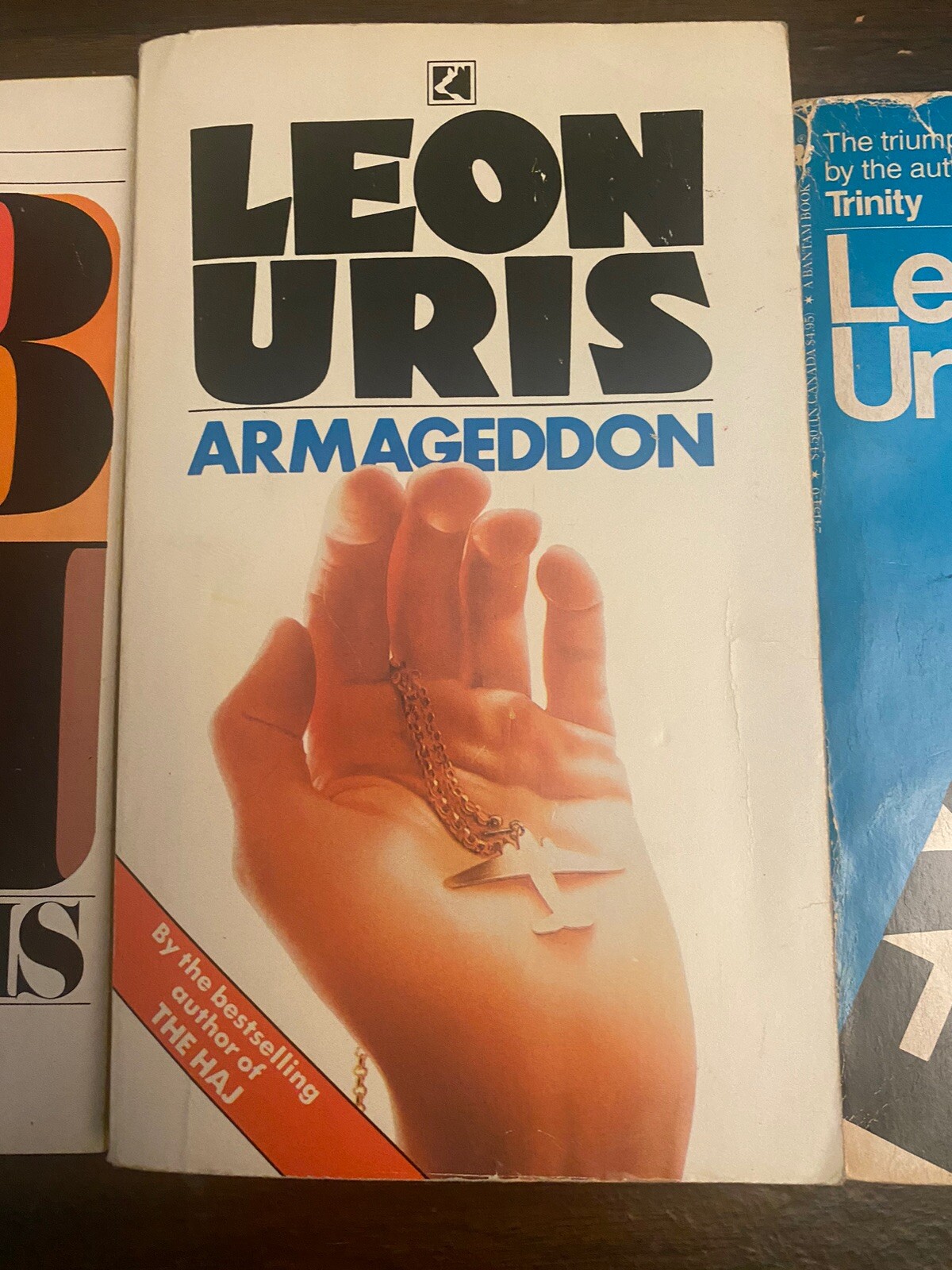 Lot of 4 Leon Uris Paperbacks/Exodus/Armageddon/QB VII/Battle Cry | eBay