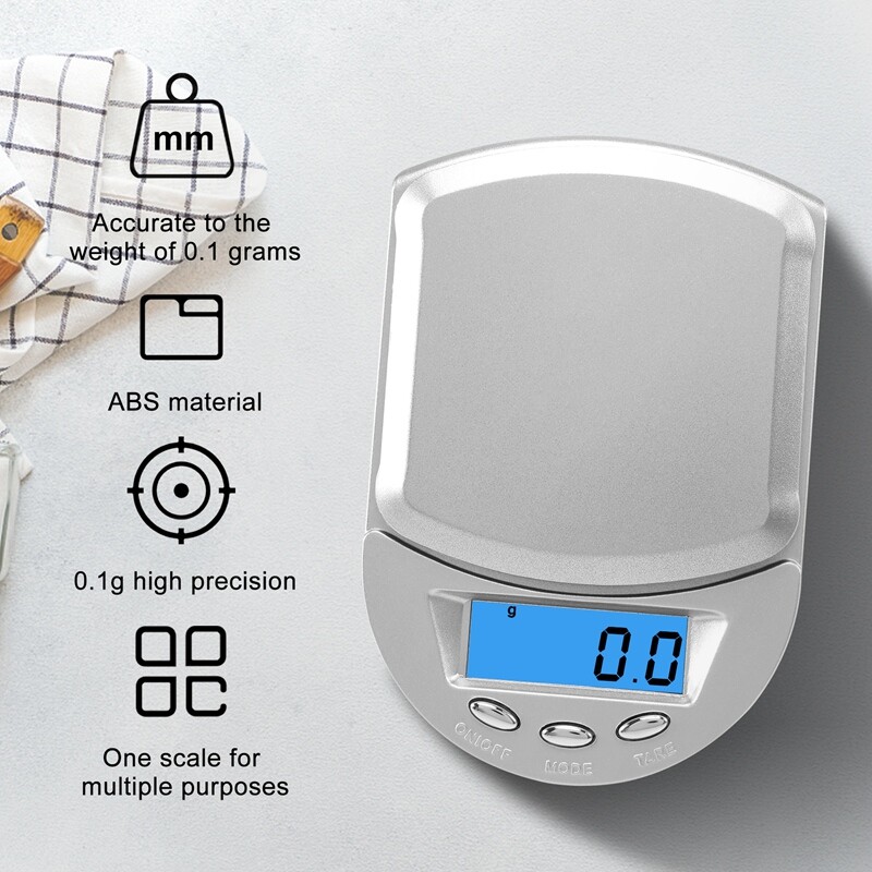 500g / 0.1g Digital Scale kitchen scale household scales accurate ...