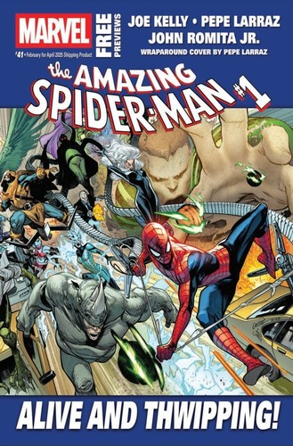 Diamond PREVIEWS #437 FEB/APR 2025 Pre-Orders + Marvel DC Connect Comic ...