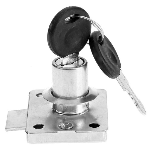 20 Pcs Hardware Steel Drawer Lock Desk Wardrobe Furniture Cabinet ...