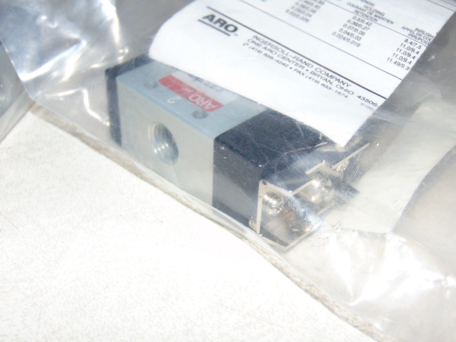 5 NEW Ingersoll Rand ARO Manual Air Control Push Button | eBay