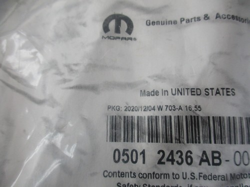 MoPar 2007-2018 Jeep Wrangler Grand Cherokee 12-Point Head Bolt ...