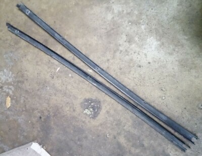 83-89 Nissan 300zx Z31 Rear Hatch Window Trim Molding Back Edging 2+0 ...