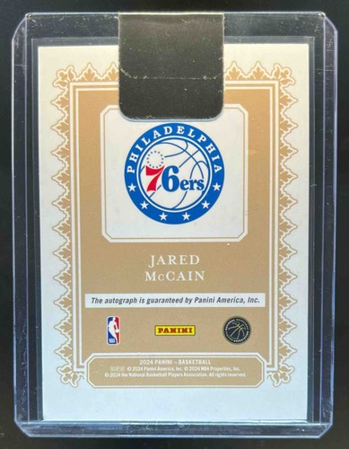 2024-25 Panini Jared McCain Calligraphy Rookie RC Auto Autograph #CAL ...
