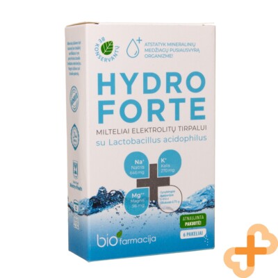 HYDRO Forte 6 Päckchen für Vorbereitung Elektrolyt Lösung Magnesium ...