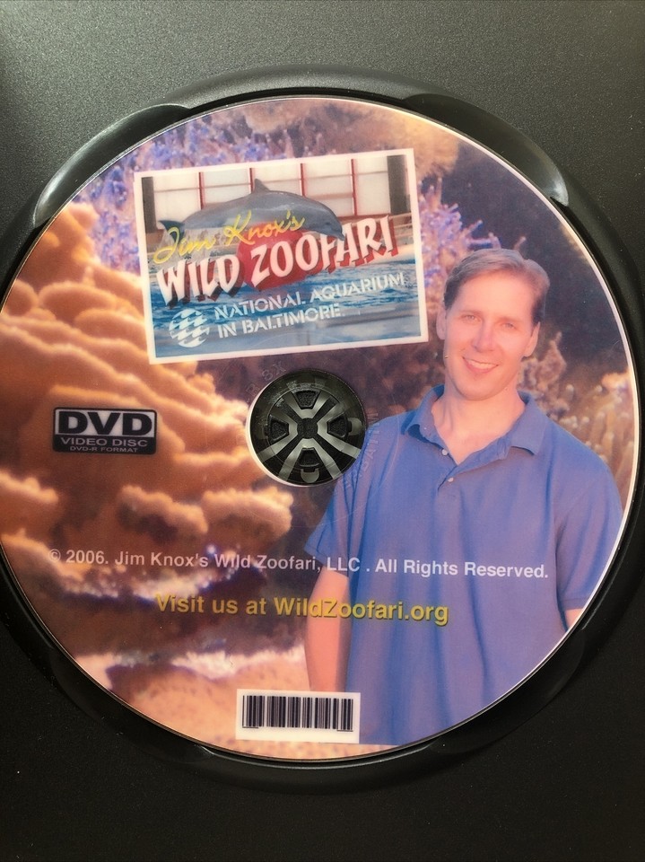 Jim Knox's Wild Zoofari Nat Aquarium Baltimore (DVD, 2006) Children’s ...