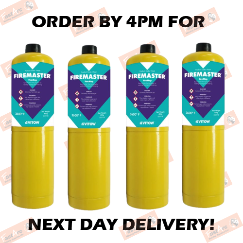 4 X MAPP PRO PLUS GAS DISPOSABLE BOTTLE PLUMBERS BURNER CYLINDER 400G ...
