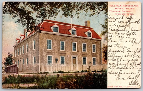 1906 Van Rensselaer 'Yankee Doodle' House ANTIQUE Postcard 4240 | eBay