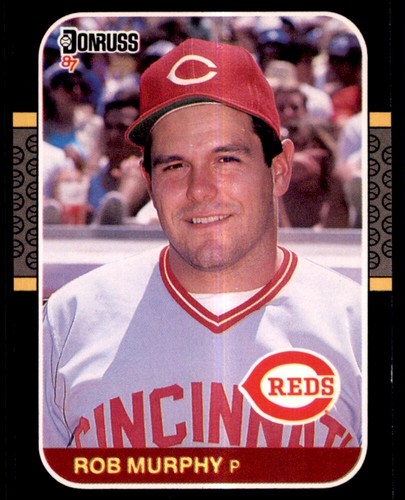1987 Donruss Rob Murphy Rookie Cincinnati Reds #452 | eBay