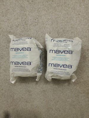 Mavea Maxtra Replacement Water Filters BPA Free 2-Pack - White Sealed ...