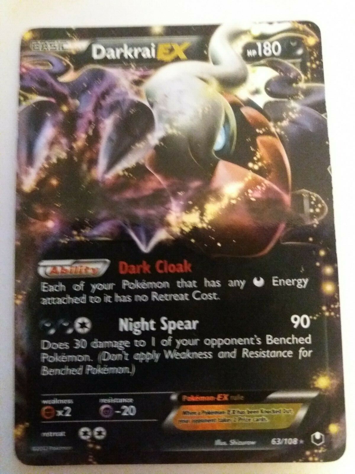 13/108 ENTEI EX 110 ARCHEOPS /108 DARK EXPLORERS SET POKEMON CARD YOU ...