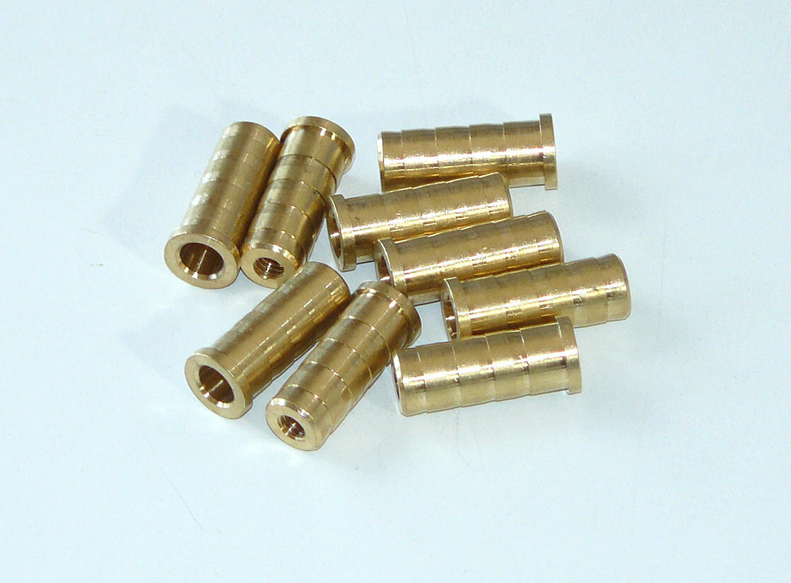 Crossbow Brass Threaded Inserts Field Points Tips Broadhead 8.8mm OD 7 ...