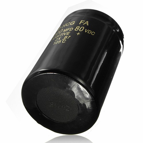 1X Electrolytic Screw Capacitor Audio Amp Power Supply 50x80mm 22000UF ...