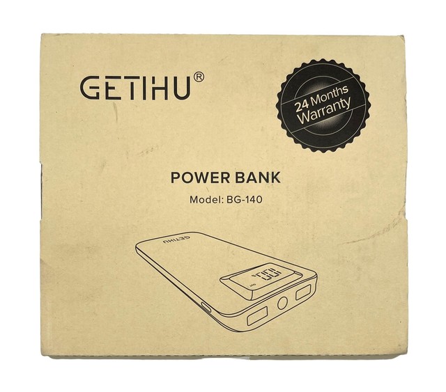 GETIHU Portable Charger LED Display 10000mah Power Bank 4.8a 2 USB ...