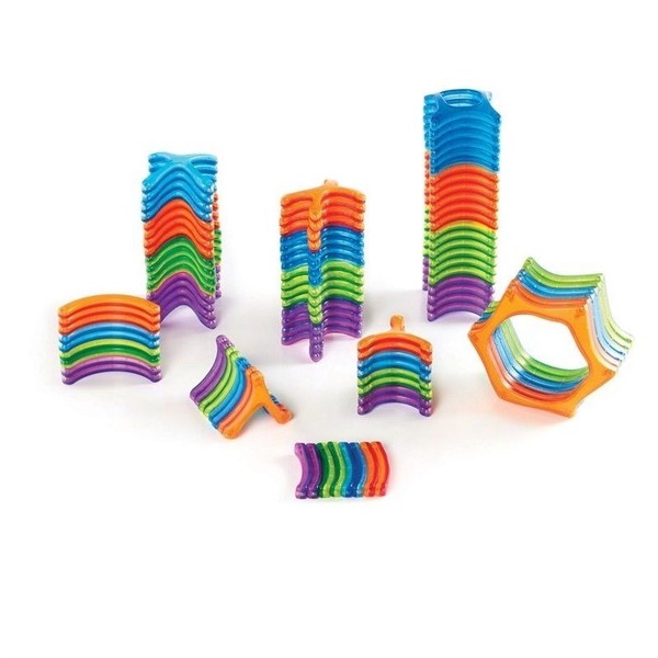 Guidecraft PowerClix Organics Magnetic Building Toys 100 Pc. Set for ...