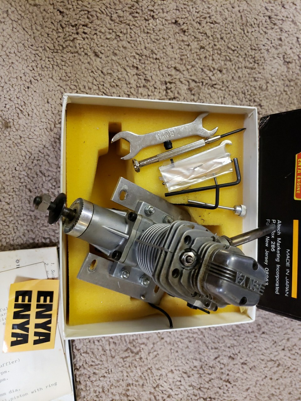 ENYA Engine - Enya 80 four stroke - Clean | eBay