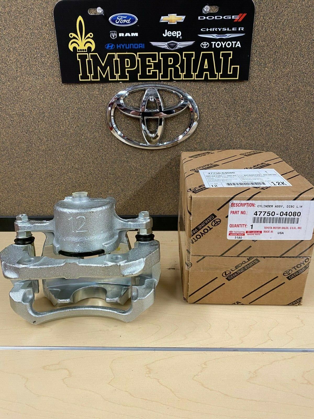 2005-2015 TOYOTA TACOMA 2WD GENUINE OEM NEW LEFT FRONT DISC BRAKE ...