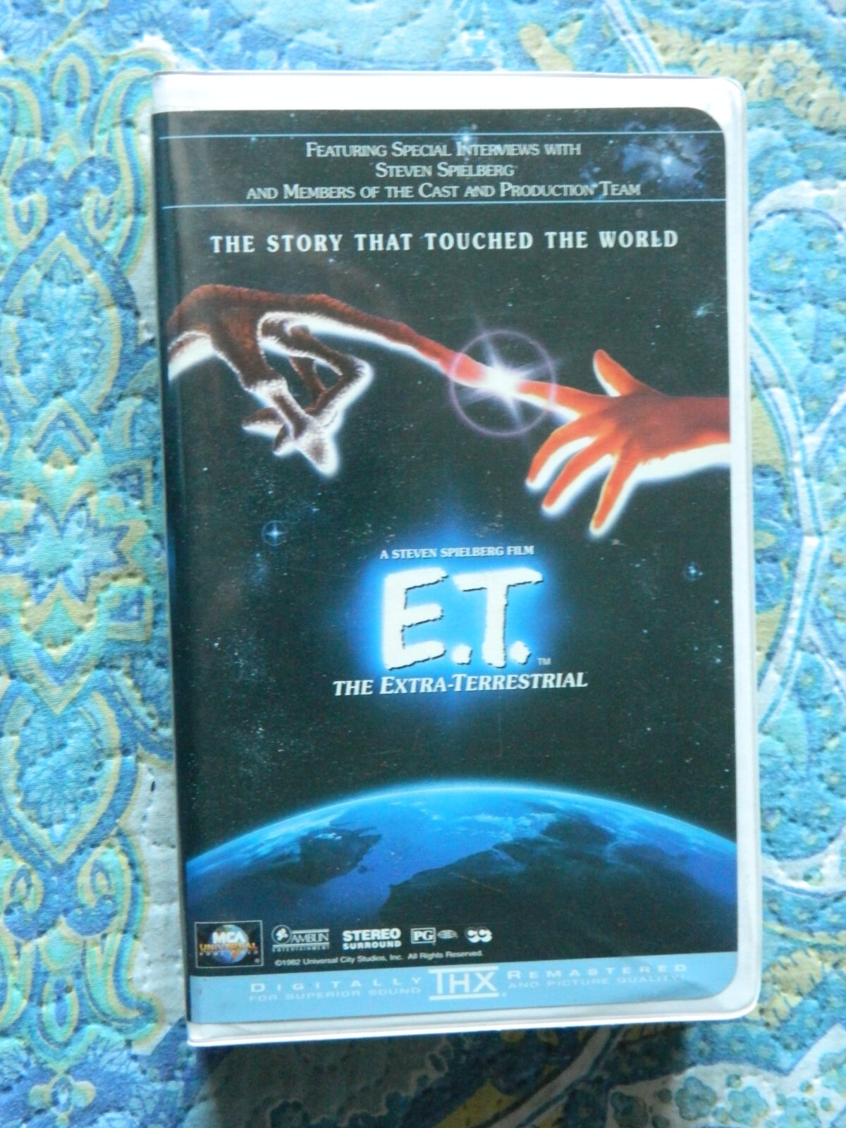 ET The Extra Terrestrial 1996 VHS Clamshell Steven Spielberg Drew ...