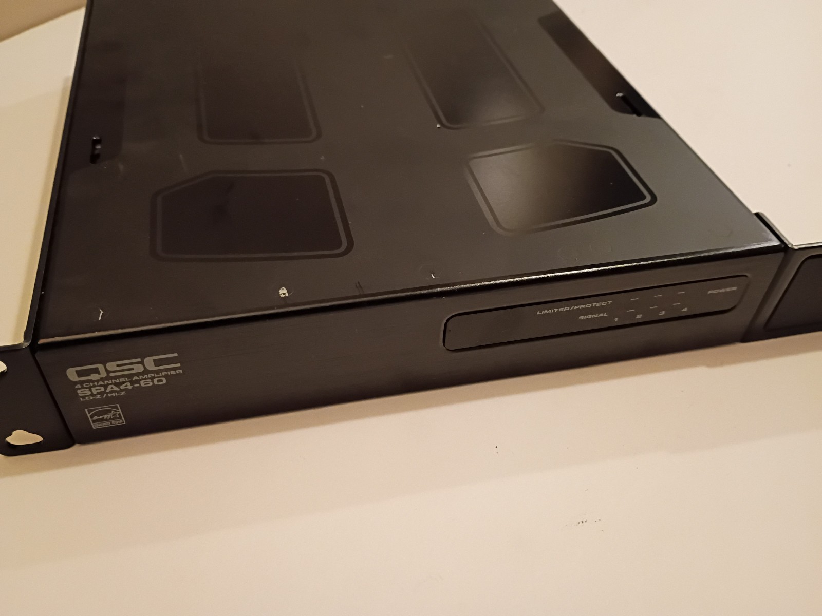 QSC SPA4-60 4-Channel Amplifier with Bracket | eBay