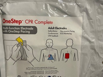 Zoll One Step CPR Complete Adult Electrodes 8900-0224-01 | eBay