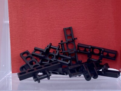 Lego Parts Lot x (10) Ct ~ Black Technic, Link Tread ~ No 3873 ~ Tank ...