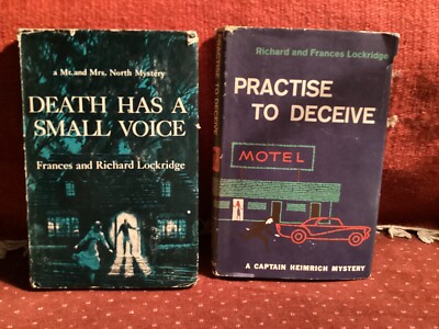 Death has a Small Voice & Practise to Deceive/2 Lockridge Book Club 1st ...