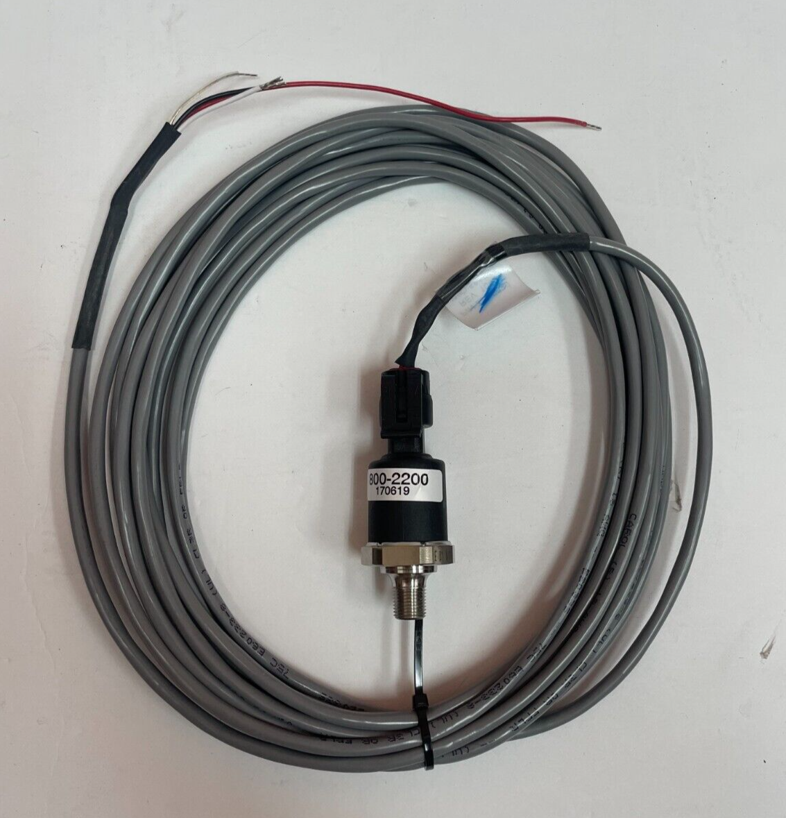 Emerson 800-2200 Pressure Sensor 200 PSI 130618 202-2200 335-0020 for ...