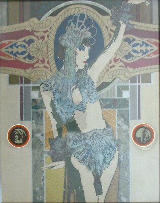 John Asquith "Soho" Art Nouveau Limited Edition Serigraph | eBay