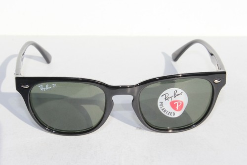 RAY-BAN RB4140 Womens POLARIZED Sunglasses Black/Green Gray Wayfarer ...
