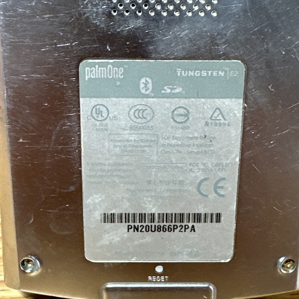 PalmOne Tungsten E2 Palm Pilot PDA with Stylus Bluetooth Vintage ...